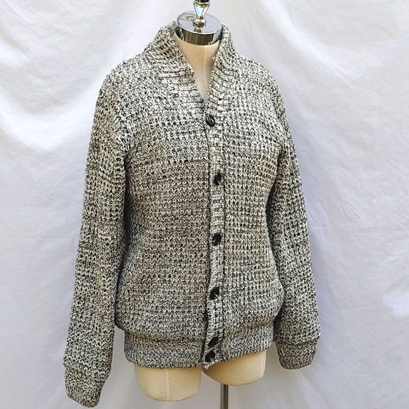 Uncle Ralph | Sweaters | Mens Retro Uncle Ralph Knit Sweater W Leather ...